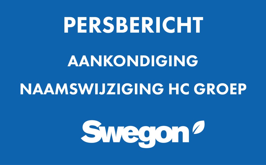 Persbericht: HC Groep wordt Swegon Nederland